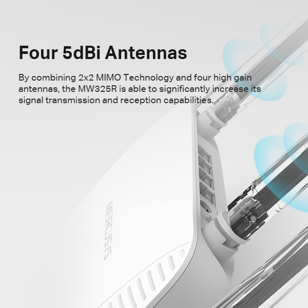 Mercusys MW325R 300Mbps Enhanced Wireless N Router