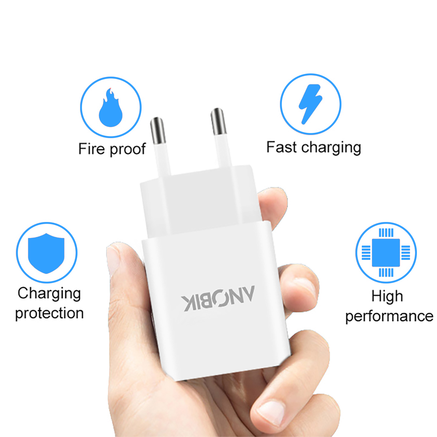 ANOBIK SmartCharge Turbo 20W Fast Charger (Micro USB)